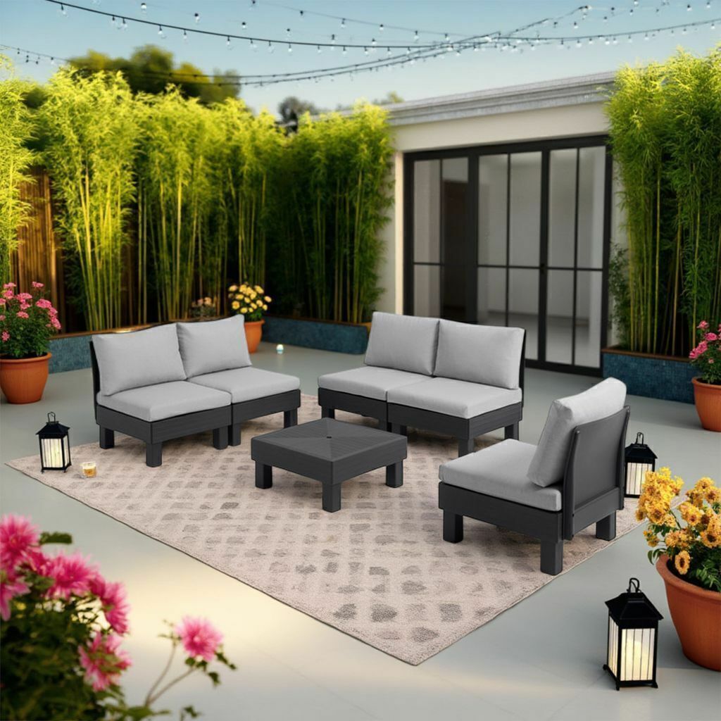 Set de Jardín 5 Cuerpos Elements Modular y Ecológico | KETER ARGENTINA ...