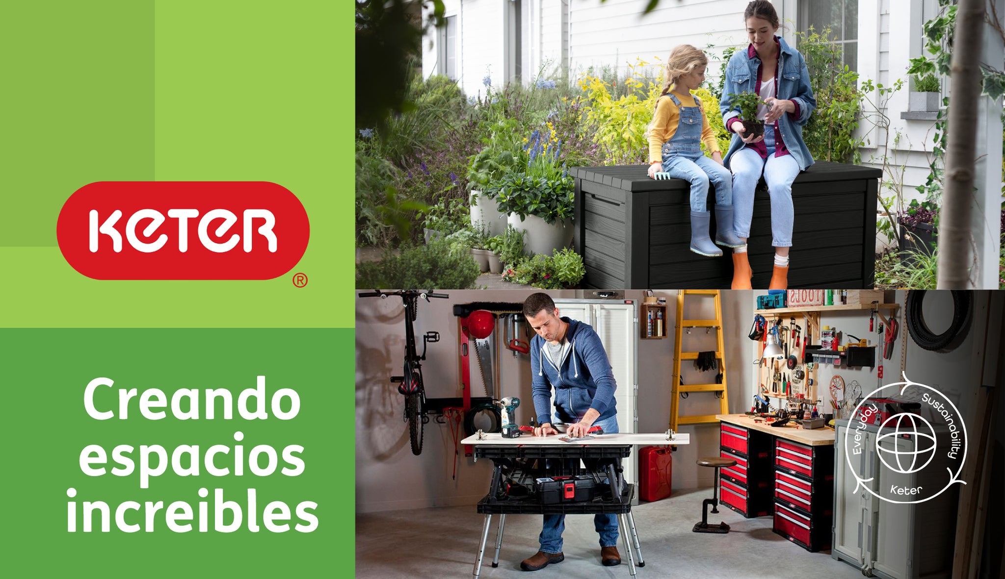 Depósitos De Jardín | Keter Argentina